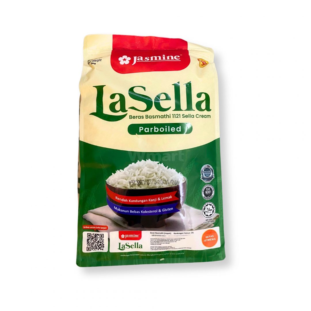 Jasmine La Sella Basmathi 1121 Rice 5kg – Wmart