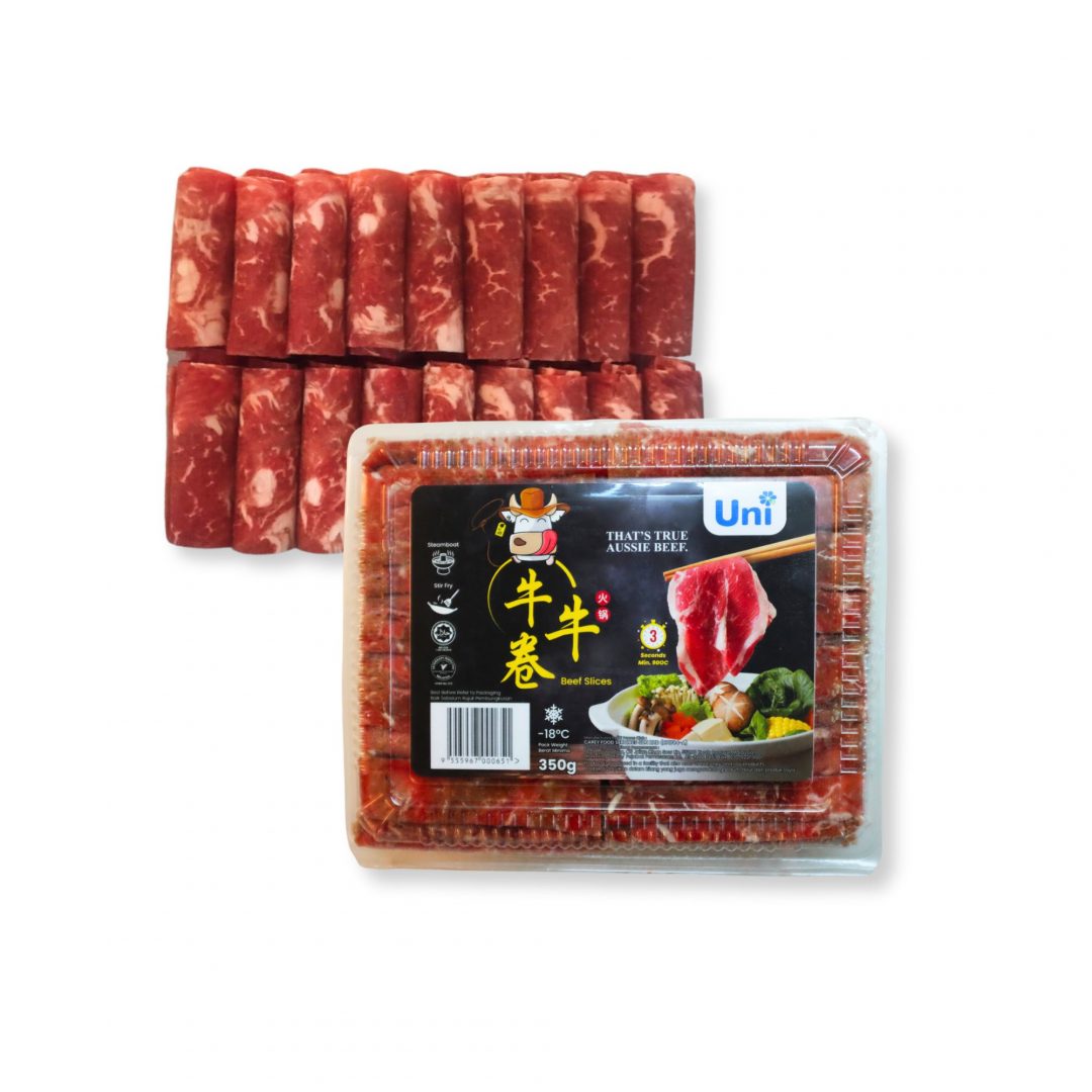 Uni Australian Beef Slices (Shabu-Shabu) 350g (Buy 3 Free 1) – Wmart