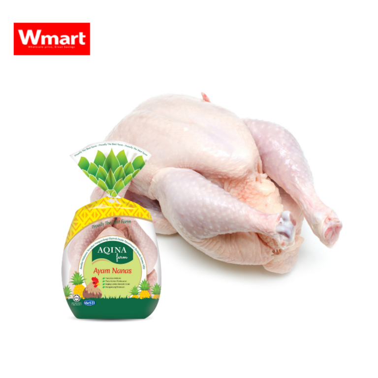 Aqina Ayam Nanas Whole Pineapple Chicken 1.3-1.7kg – Wmart